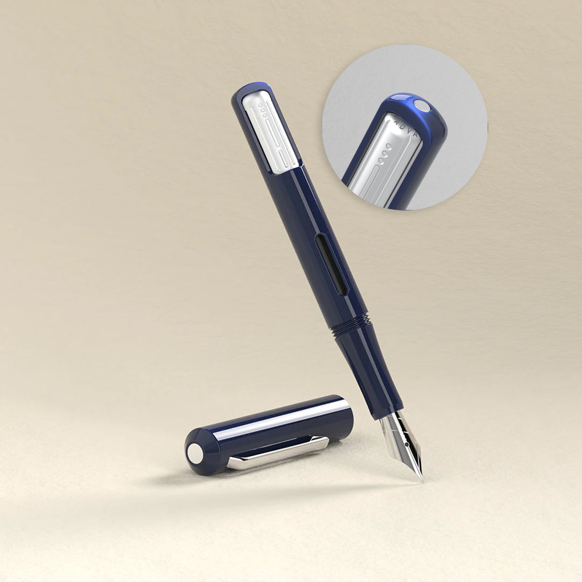 Endless LABS.12 Captiva ADVANCED Torque-Filler Fountain Pen - Deep Oce ...